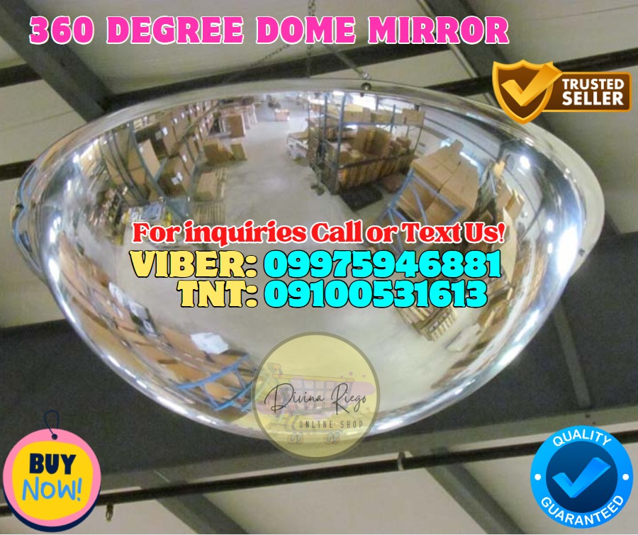 anti-theft safety convex mirror Indoor warehouse security full dome ...