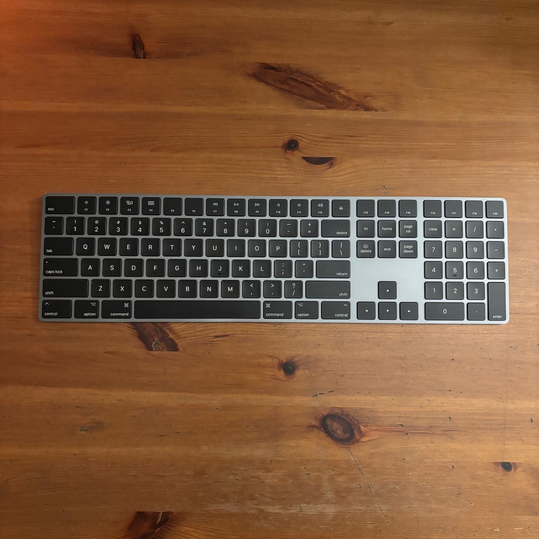 Apple Magic Keyboard With Numeric Keypad Space Grey Computers And Tech