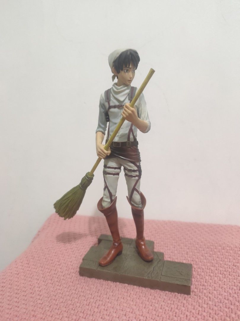 Attack on Titan (AOT) Eren Yeager Cleaning figure, Hobbies & Toys ...