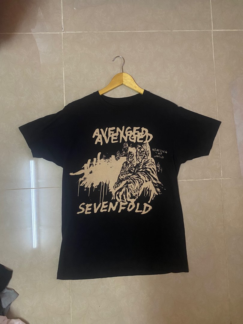 AVENGED SEVENFOLD AX7 OFFICIAL MERCH, Men's Fashion, Tops & Sets ...