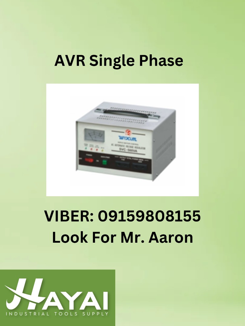 AVR Single Phase, Commercial & Industrial, Construction Tools ...