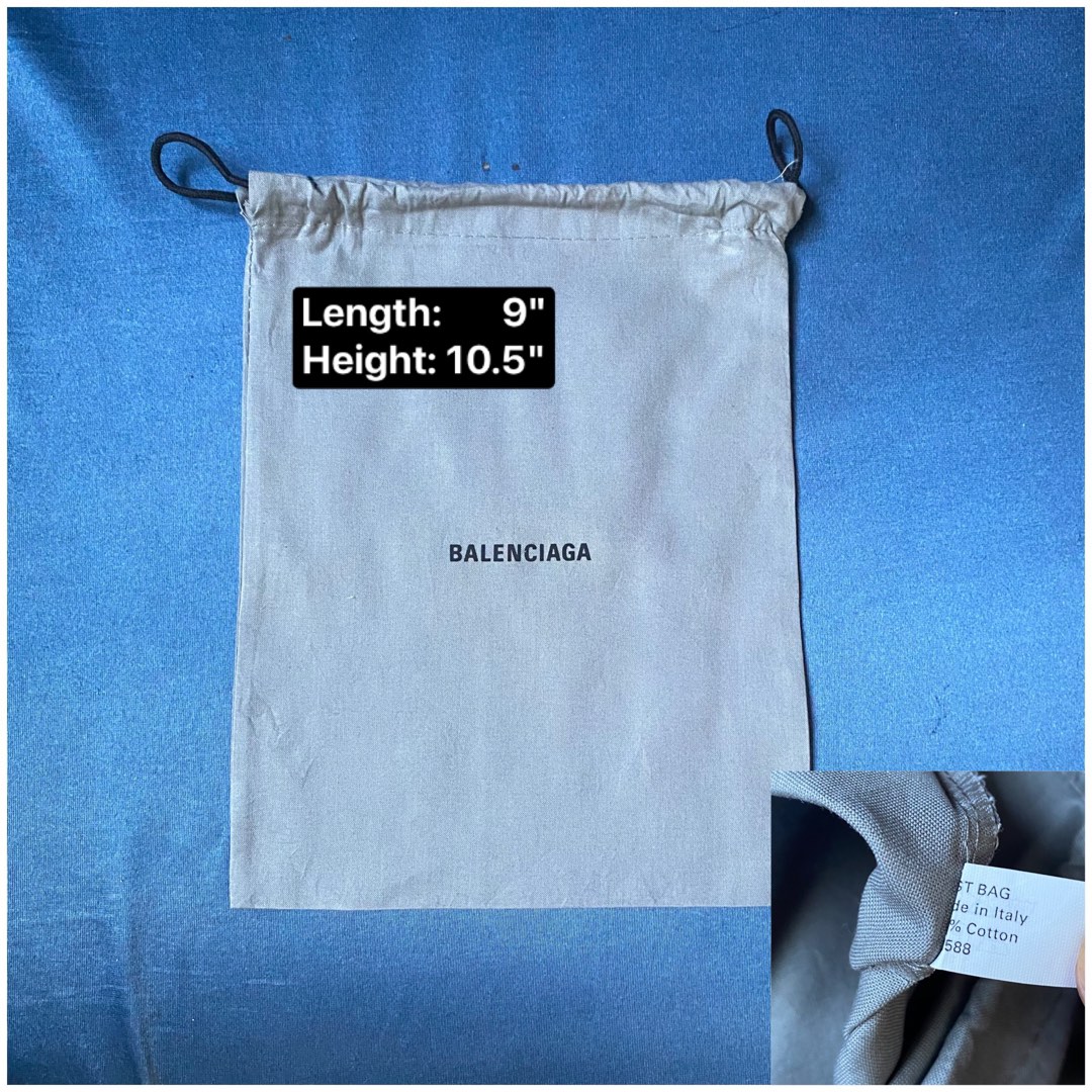 Balenciaga Small Dust Bag, Luxury, Bags & Wallets on Carousell