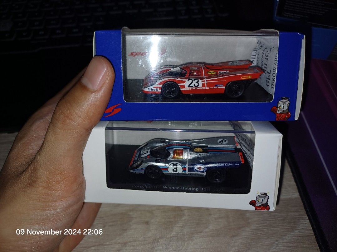 BIB LOT SPARKY PORSCHE 917 WINNER SEBRING 12H 1971, PORSCHE 917-K ...