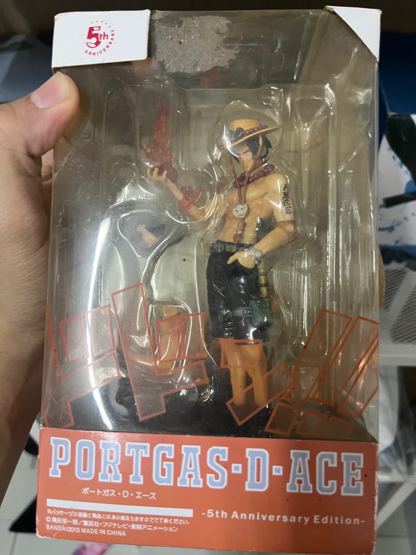 Bib One Piece Ace, Hobbies & Toys, Toys & Games on Carousell