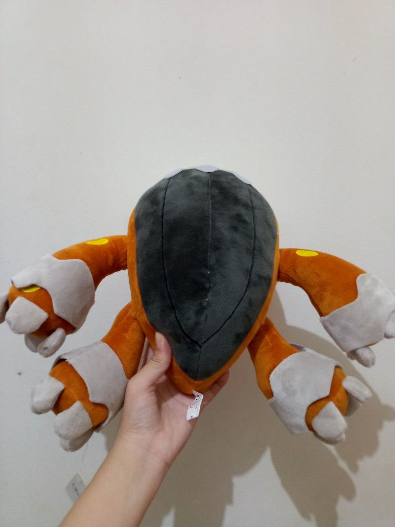 Big Olyfactory Pokemon Heatran Flame Metal Monster Fire Steel Plush ...