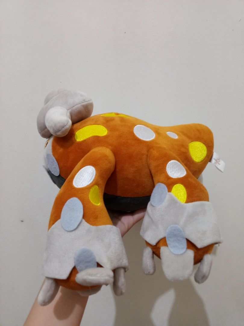 Big Olyfactory Pokemon Heatran Flame Metal Monster Fire Steel Plush ...