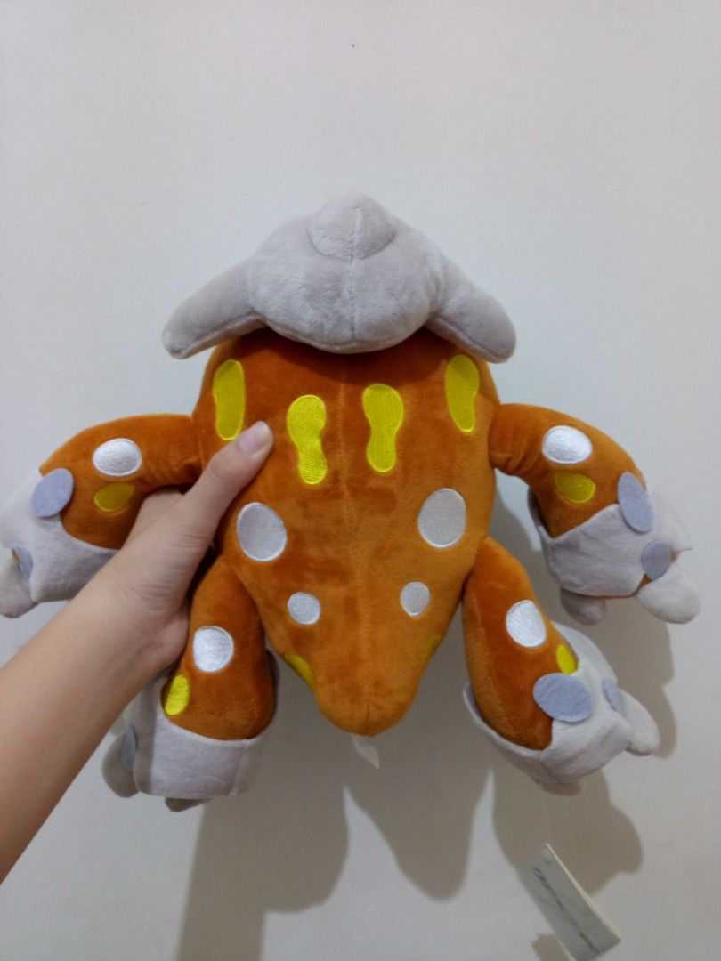 Big Olyfactory Pokemon Heatran Flame Metal Monster Fire Steel Plush ...
