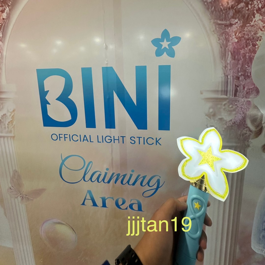 Free Delivery BINI Official Light Stick, Hobbies & Toys, Memorabilia ...