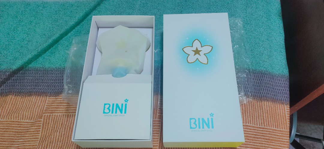 Bini Official Lightstick with Photocard set - November 2024 Release ...