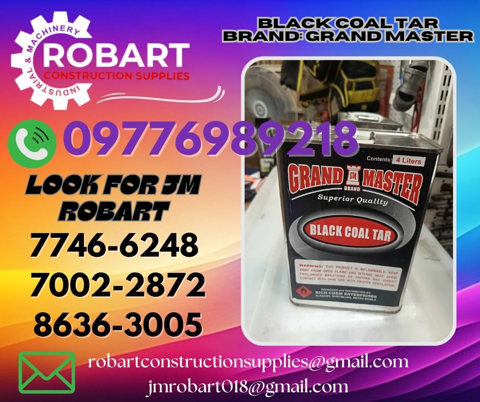 black coal tar, Commercial & Industrial, Construction Tools & Equipment ...