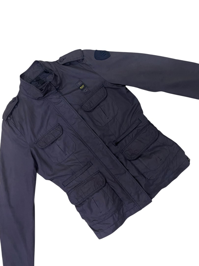 Blauer USA multi pockets military field jacket, Women's Fashion, Coats ...