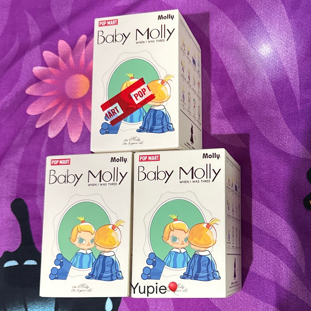 BLIND BOX MOLLY WHEN I WAS THREE, Toys & Collectibles, Mainan di Carousell