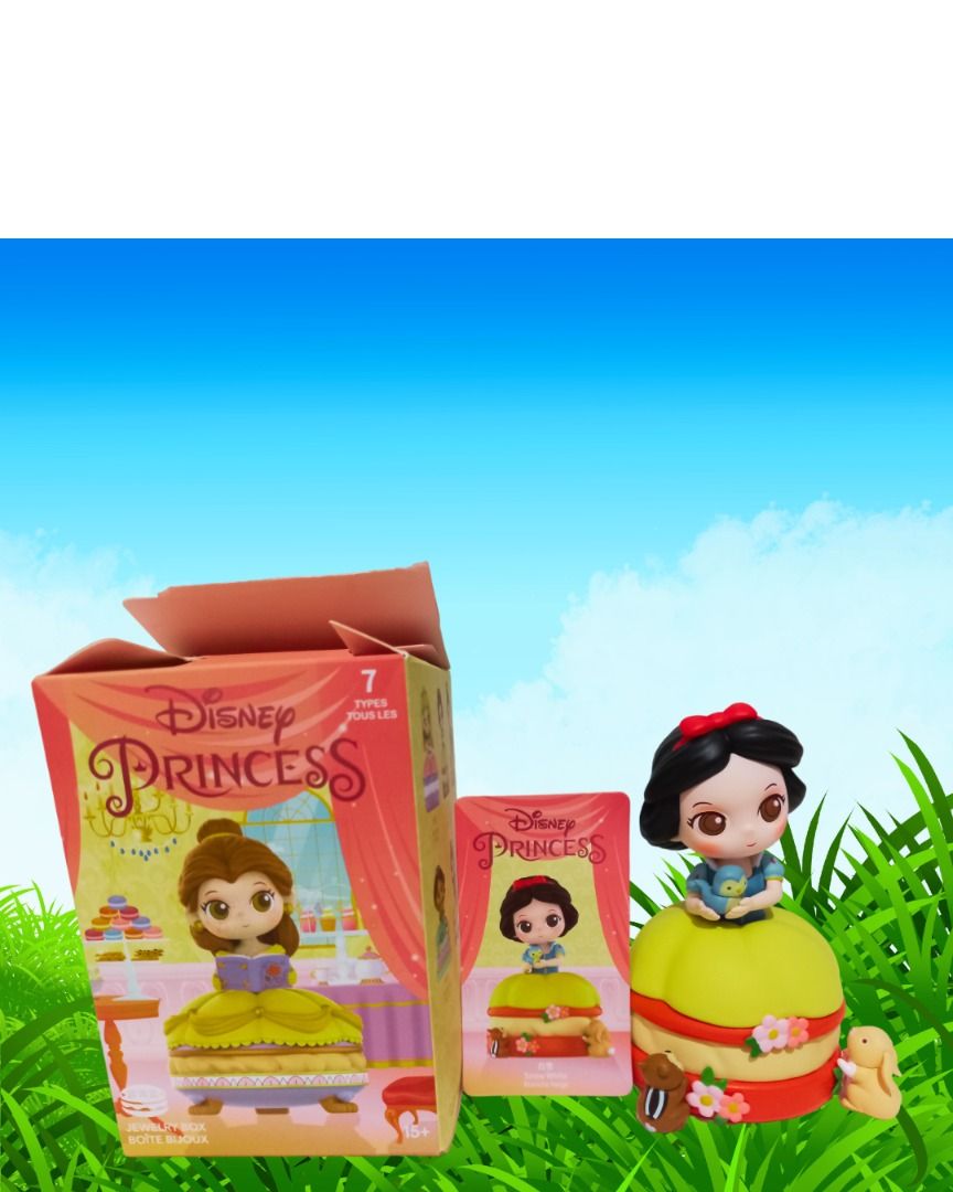 Blind box Snow White Putri Hewan Miniso Disney Princess Kotak Warna ...