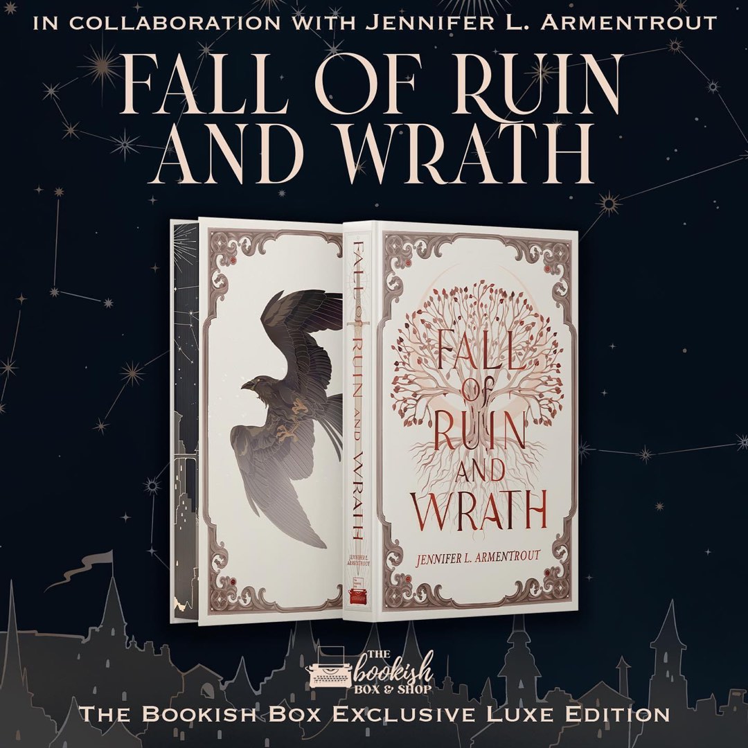 Bookish Box Fall of Ruin and Wrath, Hobbies & Toys, Books & Magazines ...