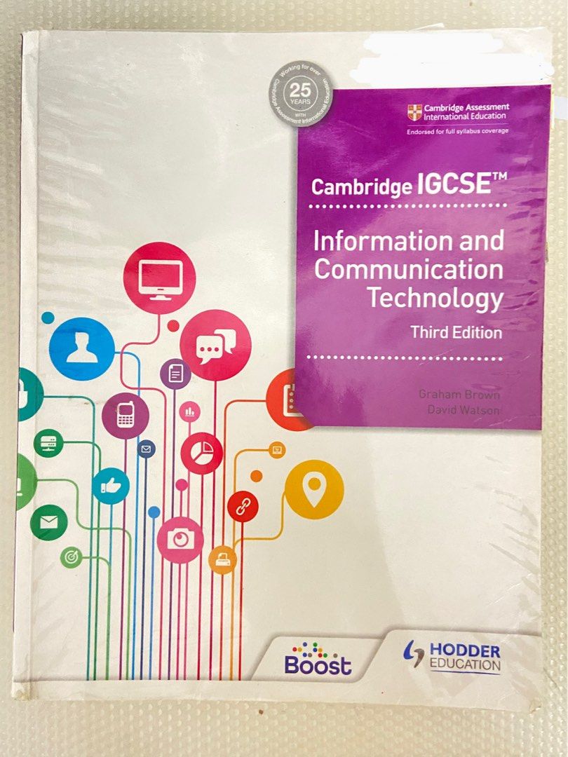 Cambridge Igcse Information And Communication Technology Third Edition Hobbies And Toys Books