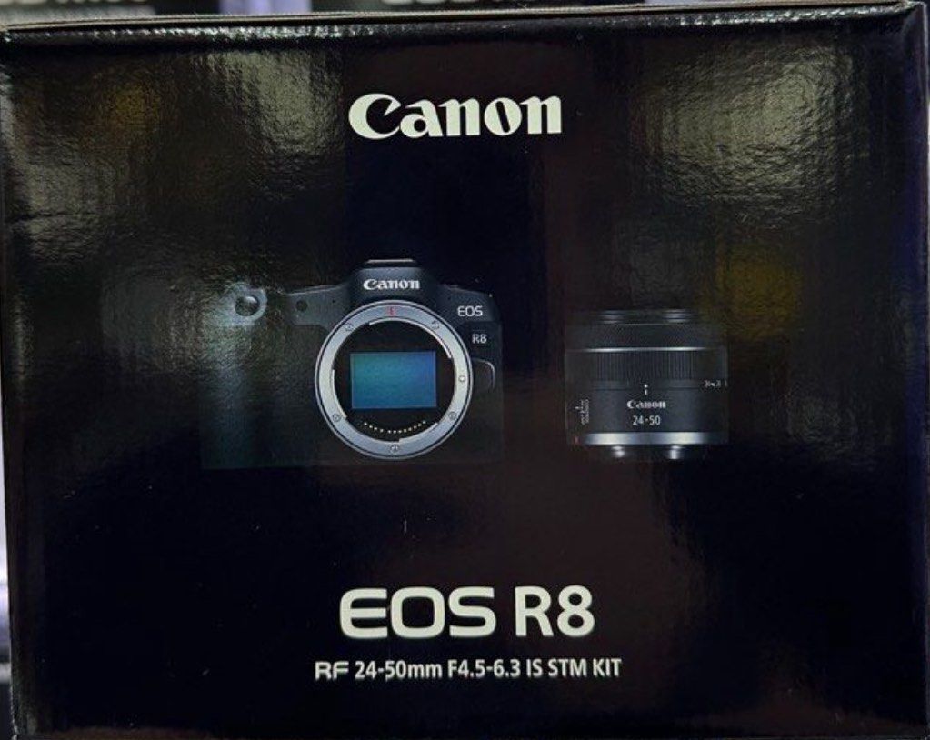 Canon EOS R8 Mirrorless Camera + RF 28mm f2.8 (SC 11k only ...