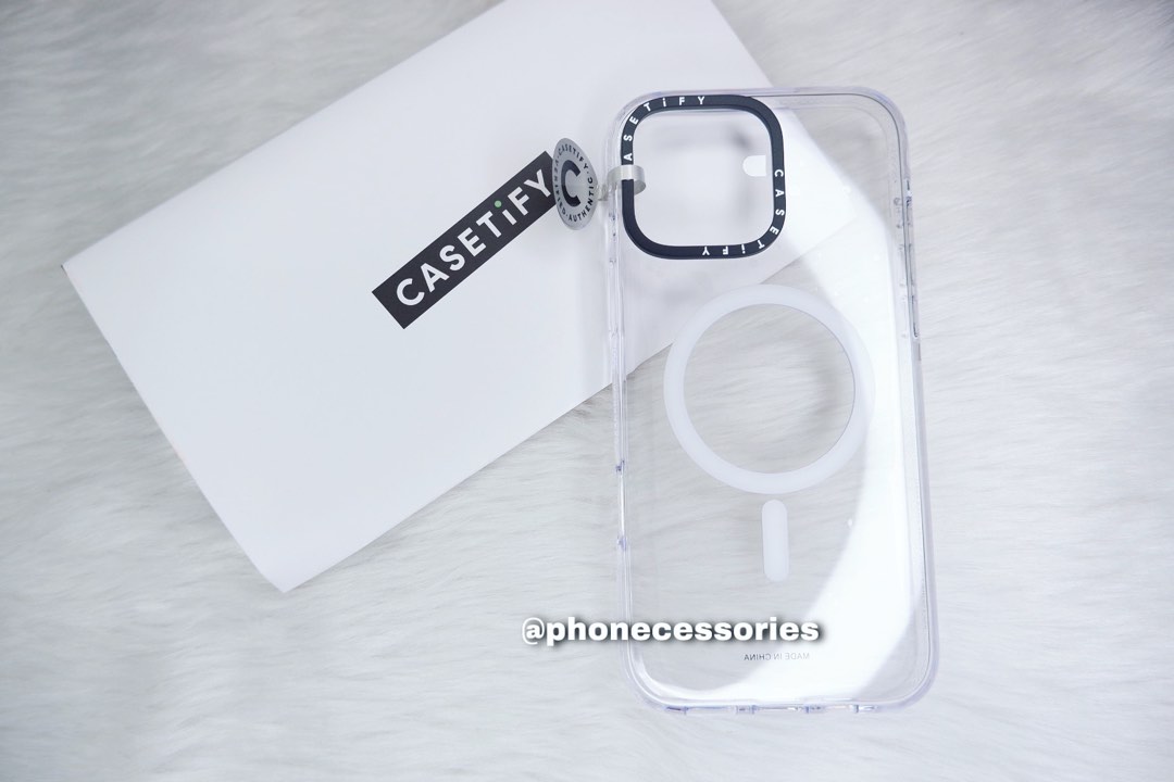 Casetify Clear Case for Iphone 16 Pro Max, Mobile Phones & Gadgets, Mobile & Gadget Accessories ...