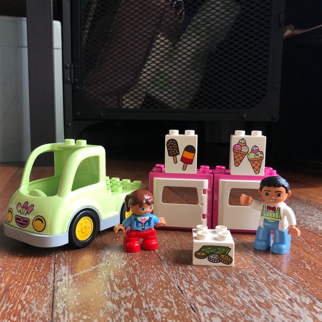 Complete Original Lego Duplo Ice cream truck, Babies & Kids, Infant ...