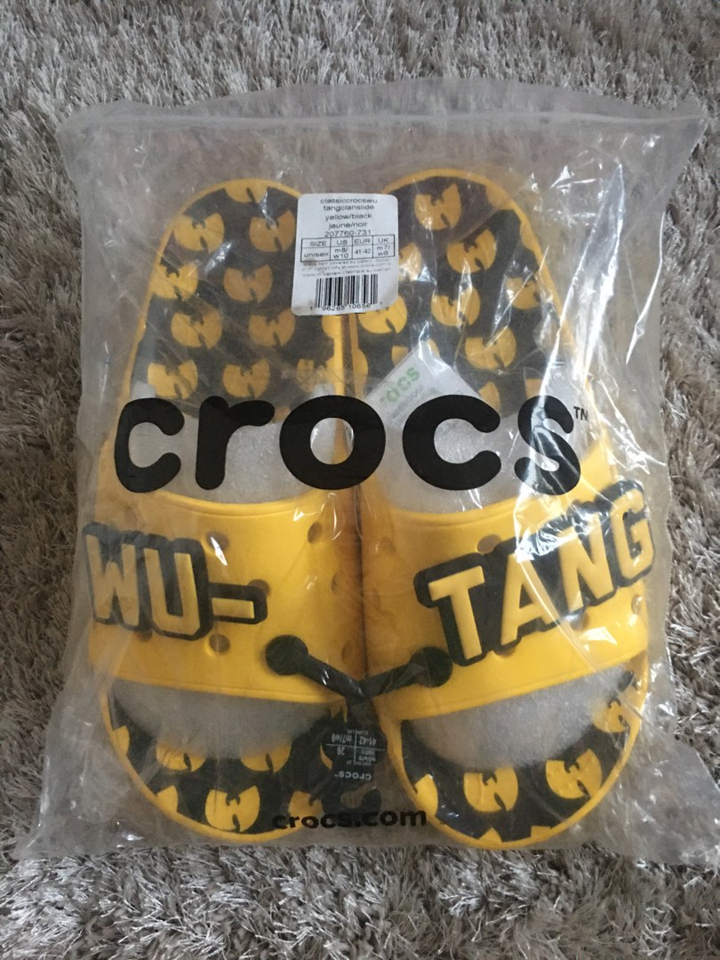 CROCS X WUTANG CLAN SANDALS OFFICIAL RARE EDITIONS NOT RICK OWENS ...