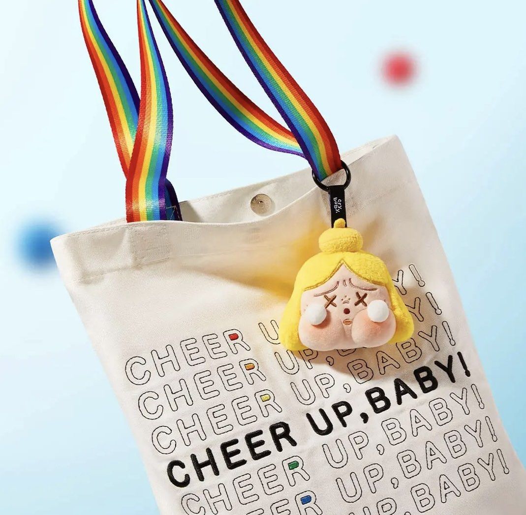 CRYBABY CHEER UP, BABY! SERIES-Plush Pendant Blind Box (*Sealed Set ...