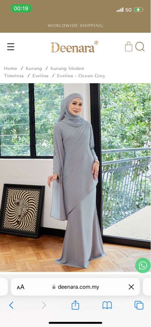 Deenara in ELVINA, Women's Fashion, Dresses & Sets, Traditional ...