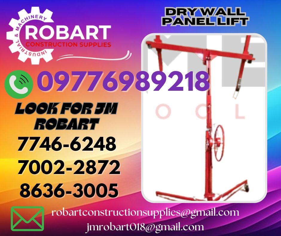 Dry Wall Panel Lift, Commercial & Industrial, Construction Tools ...