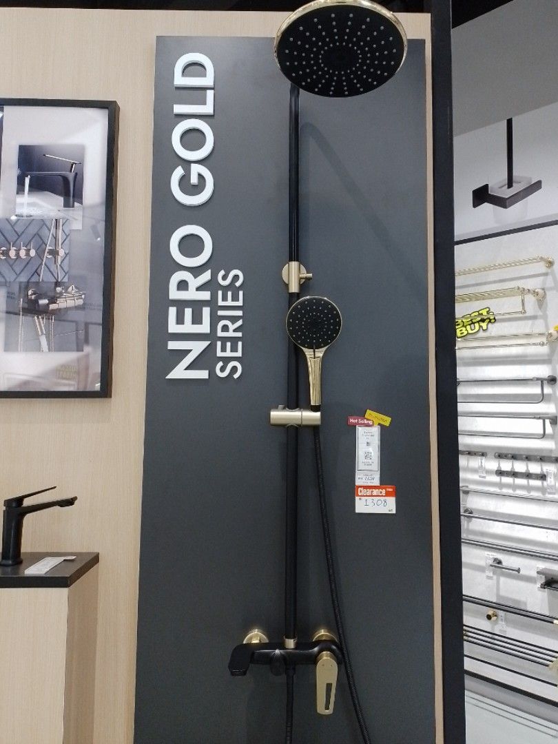 Expose Shower Bar Set, Furniture & Home Living, Bathroom & Kitchen ...