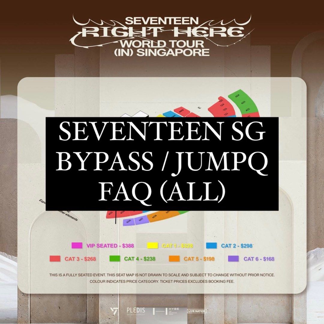[FAQ] SEVENTEEN SVT SG BKK Bangkok Thailand Jakarta Philippines Bulacan ...