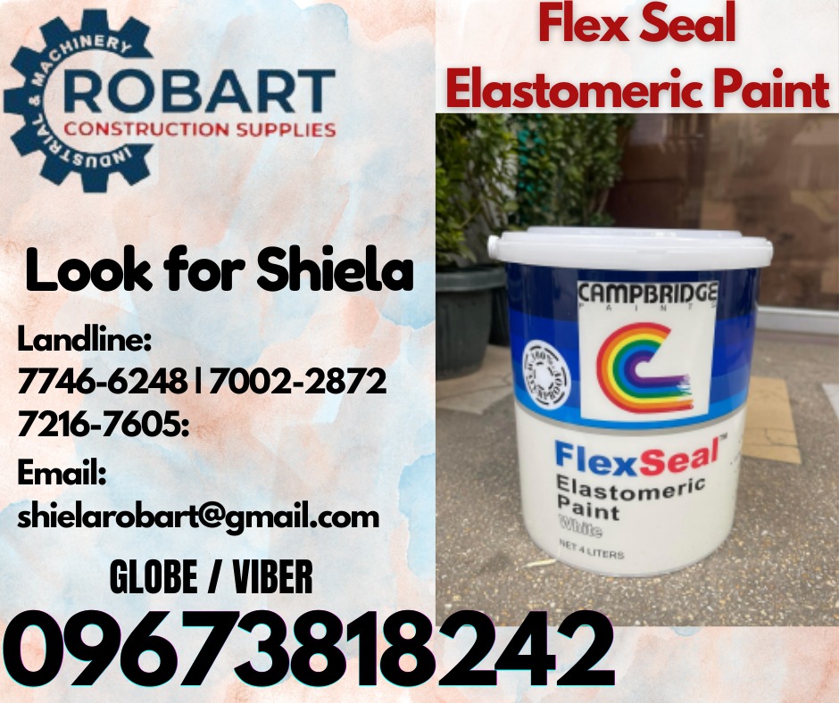 Flex Seal Elastomeric Paint, Commercial & Industrial, Construction ...