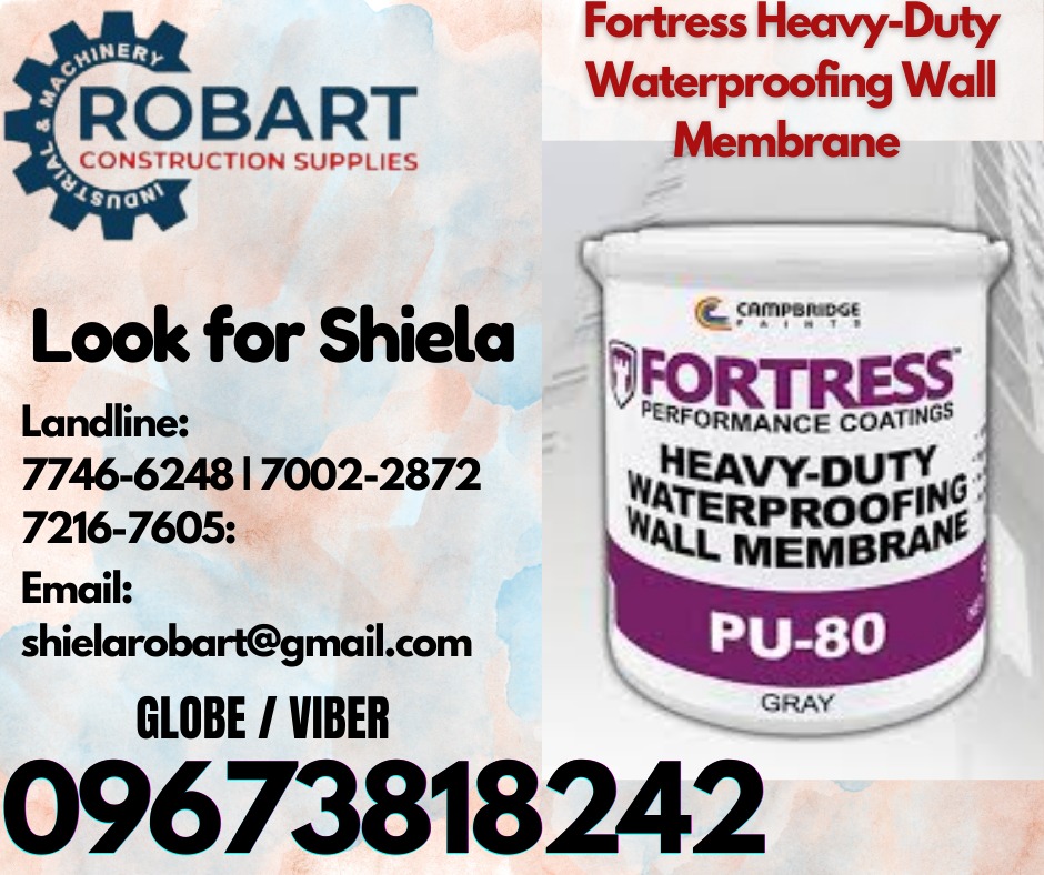 Fortress Heavy-Duty Waterproofing Wall Membrane, Commercial ...