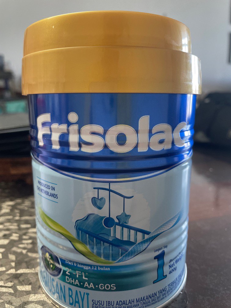 Frisolac Step 1 400g, Babies & Kids, Nursing & Feeding, Breastfeeding ...