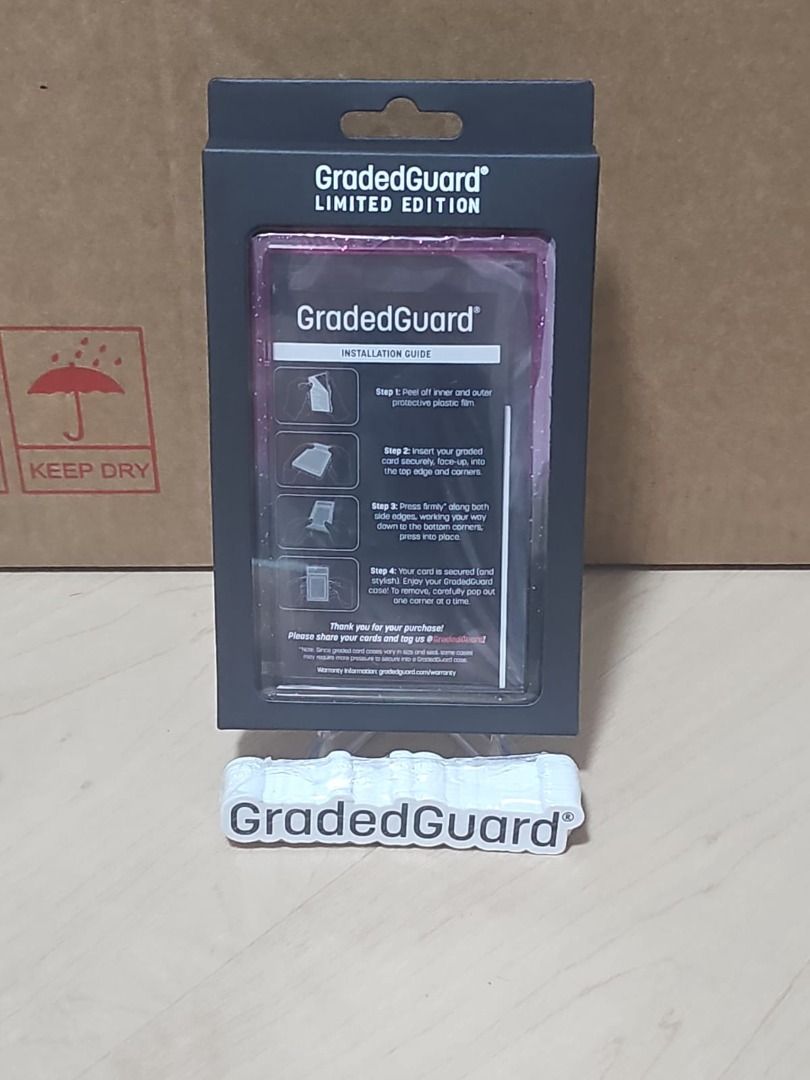 Grade Guard Limited Edition Nebula for PSA graded cards Last Piece ...