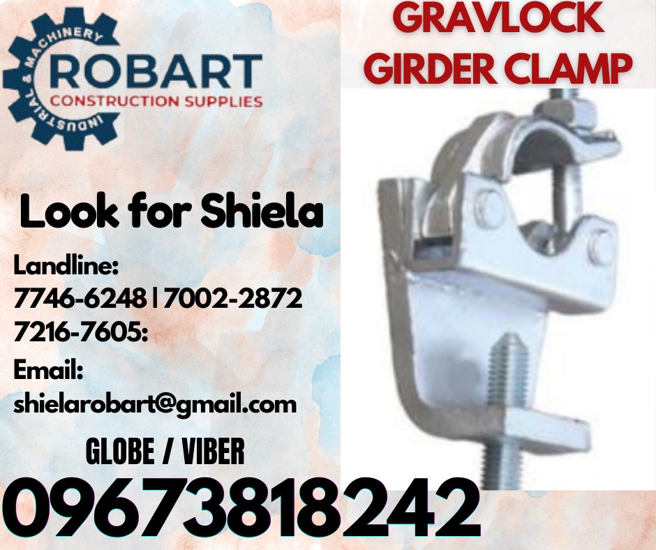 GRAVLOCK GIRDER CLAMP, Commercial & Industrial, Construction Tools ...