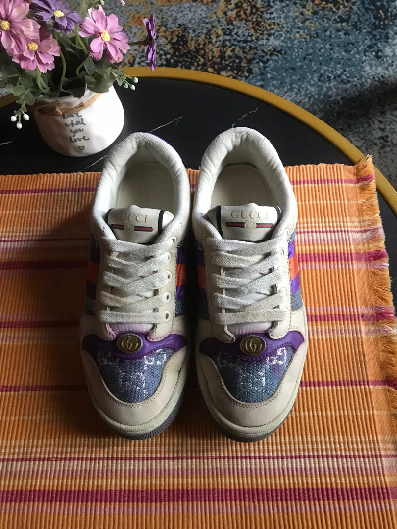 Gucci Screener Sneakers, Women's Fashion, Footwear, Sneakers on Carousell