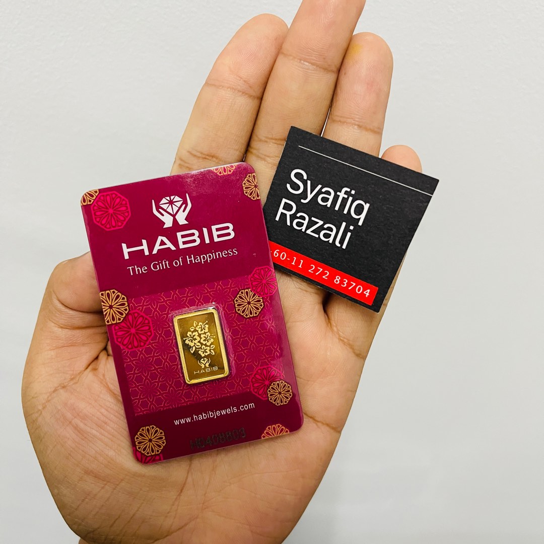 HABIB Gold Bar 2.5g Emas 999.9, Hobbies & Toys, Collectibles ...