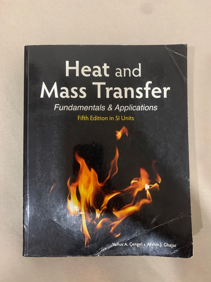 Heat and mass transfer book, Hobbies & Toys, Books & Magazines ...