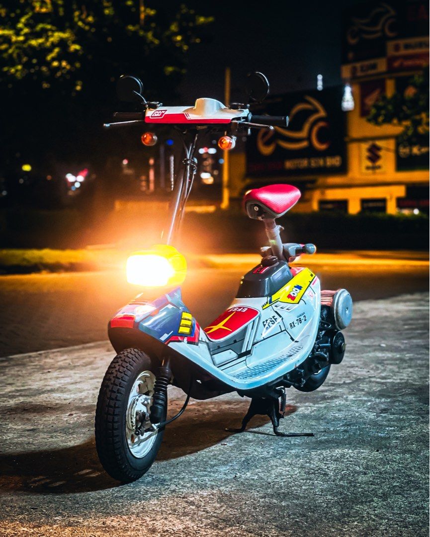 Honda Zook 50CC 1990 2 Stroke Scooter, Motorbikes on Carousell