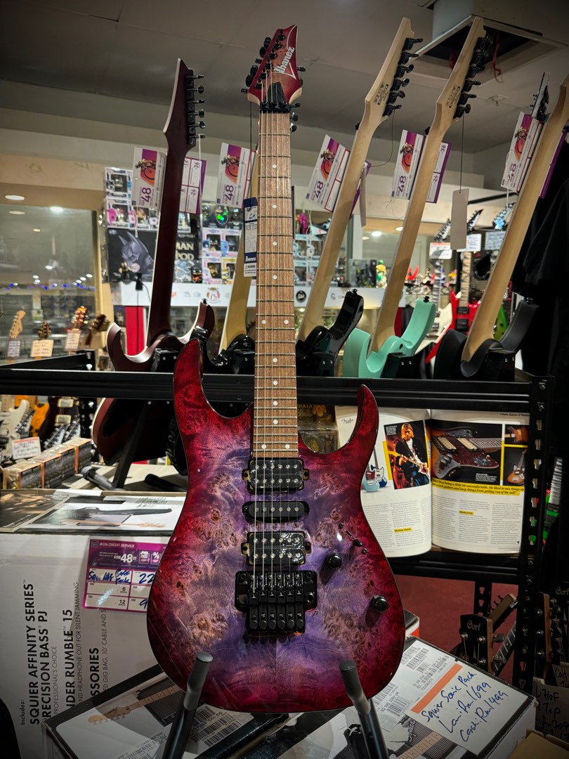 Ibanez RG470PB-REB RG Series Electric Guitar-Red Eclipse Burst, Hobbies ...