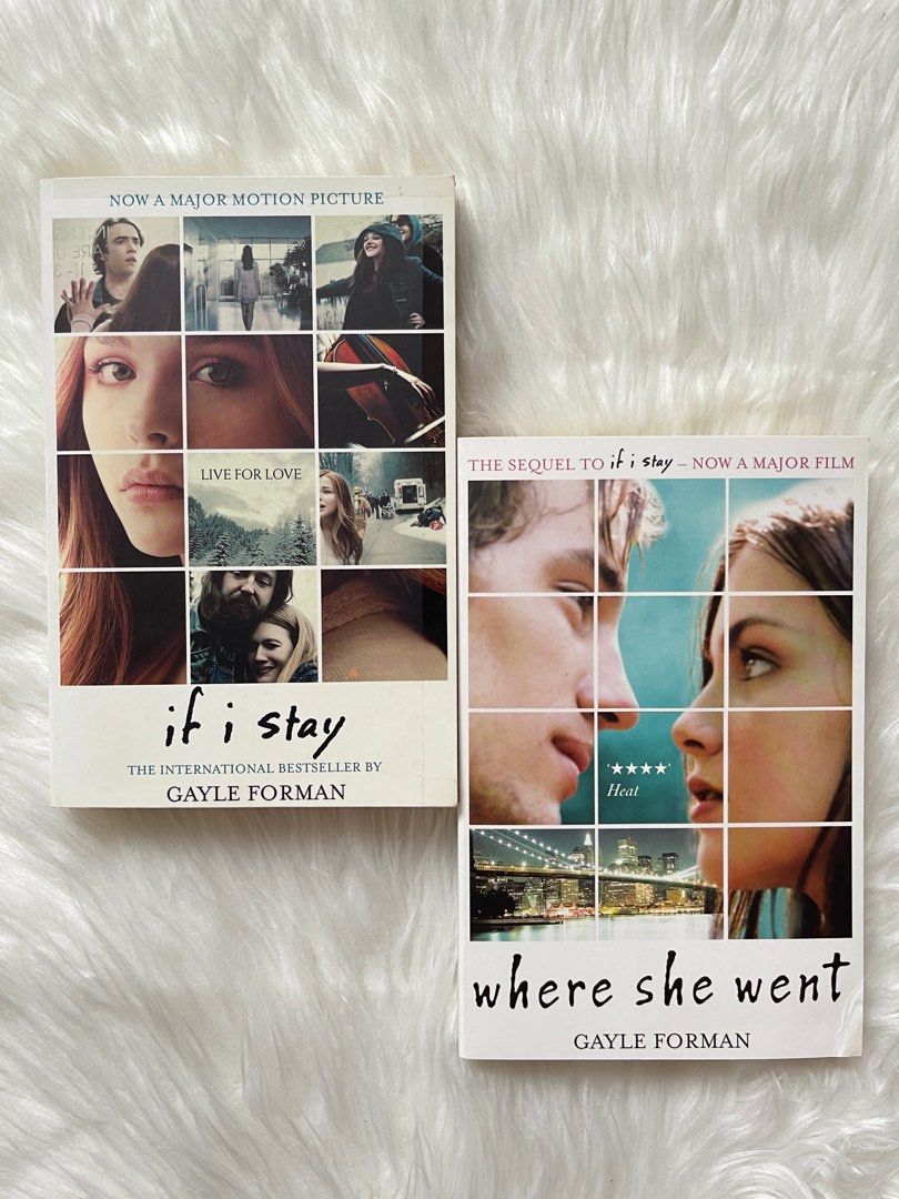 If I Stay & Where She Went By Gayle Forman Set, Hobbies & Toys, Books ...