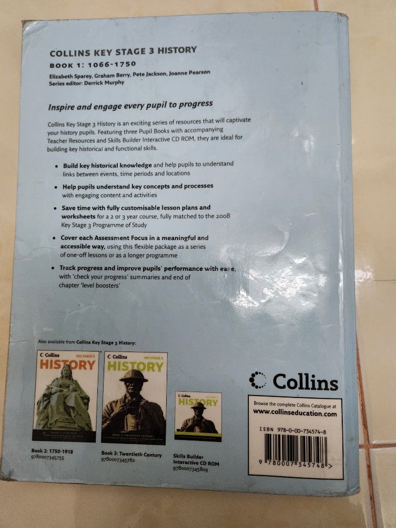 IGCSE Collins History Key Stage 3, book 1, Hobbies & Toys, Books ... IGCSE Collins History Key Stage 3, book 1, Hobbies & Toys, Books ...