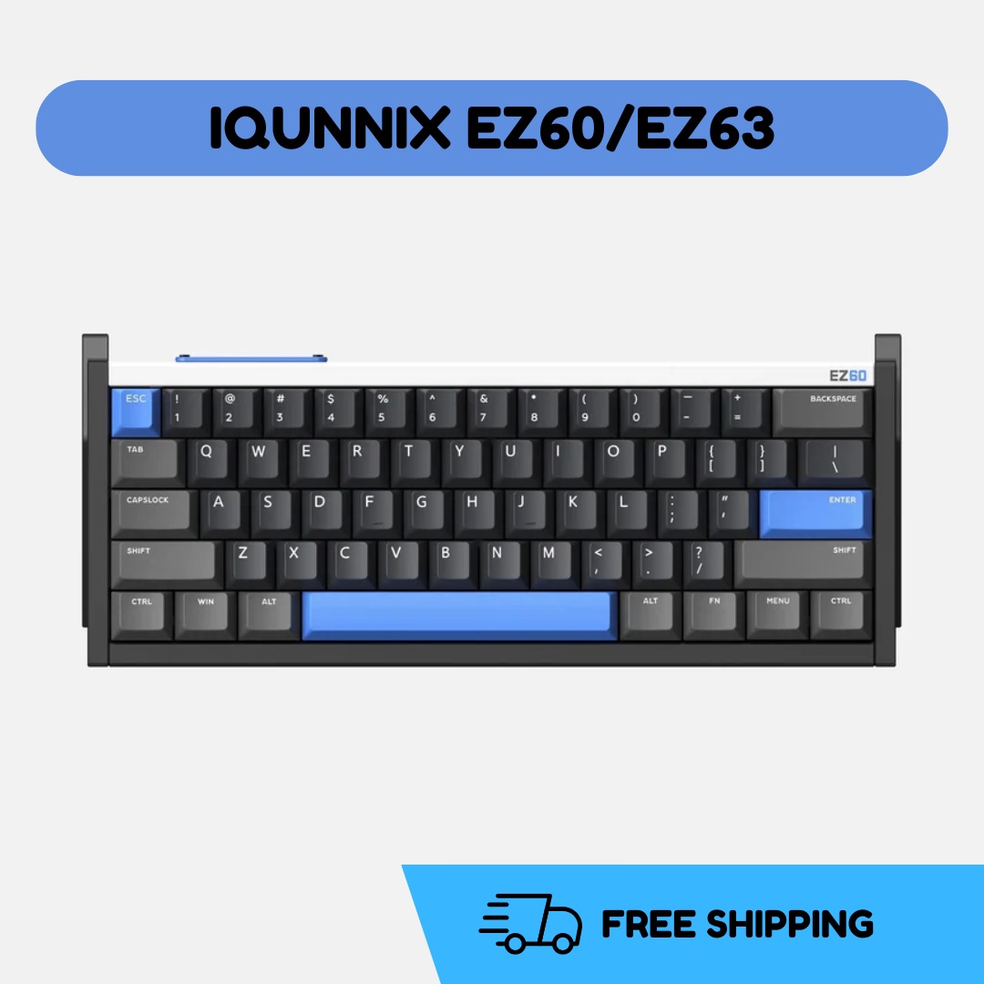IQUNIX EZ60/EZ63 Magnetic Switch Gaming HE Keyboard on Carousell