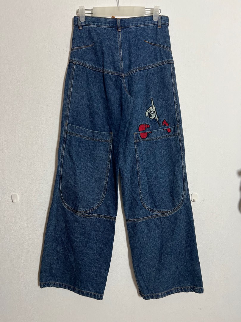 Jean Big Pocket Boxing Kangaroo, Men's Fashion, Bottoms, Jeans on Carousell