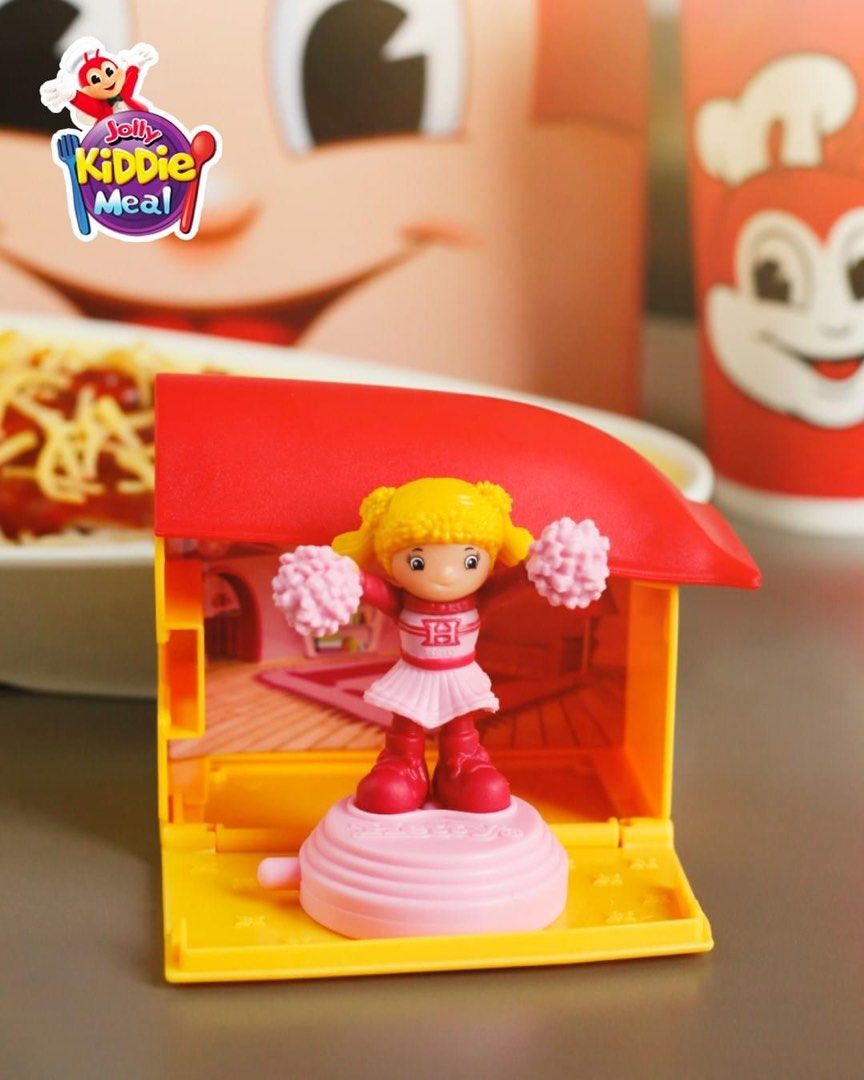Jollibee Kiddie Meal Fun House set 4pcs (Twirlie Missing), Hobbies ...