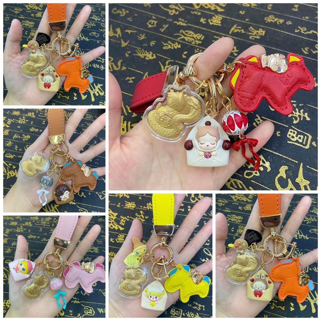 Labubu keychain, Hobbies & Toys, Toys & Games on Carousell