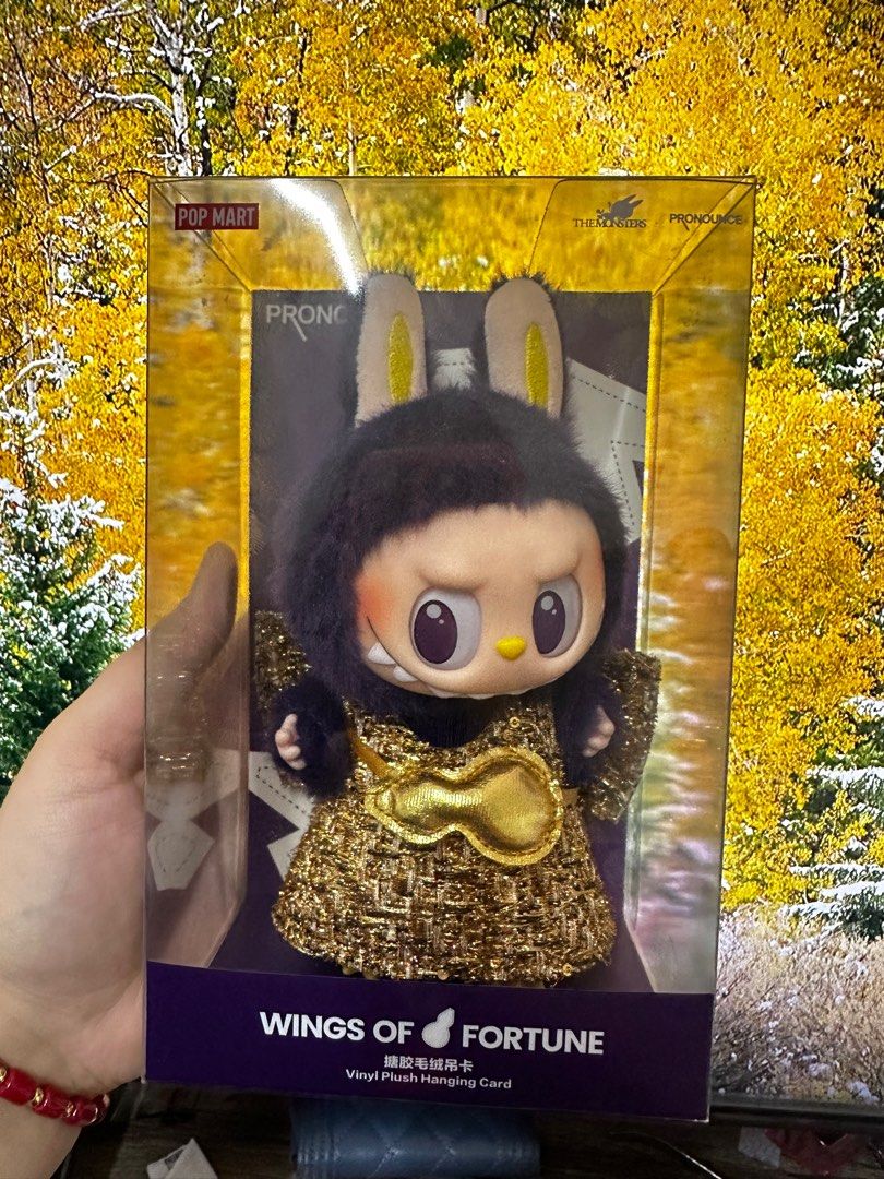 Labubu pronounce x wings of fortune, Hobbies & Toys, Toys & Games on ...