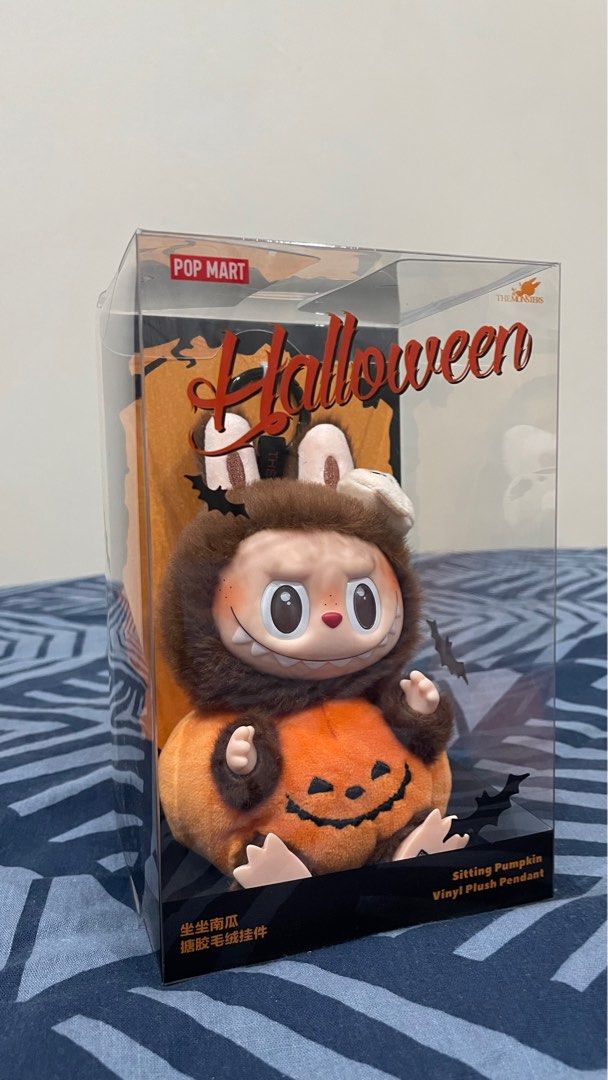 Labubu pumpkin, Hobbies & Toys, Toys & Games on Carousell