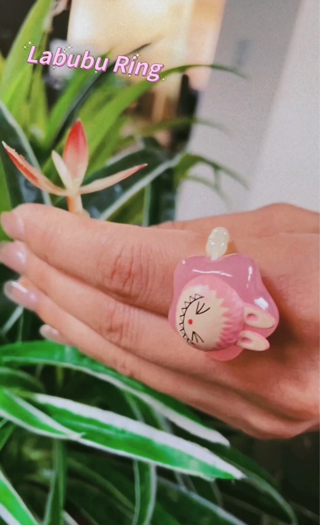 Labubu Ring, Women's Fashion, Jewelry & Organisers, Rings on Carousell