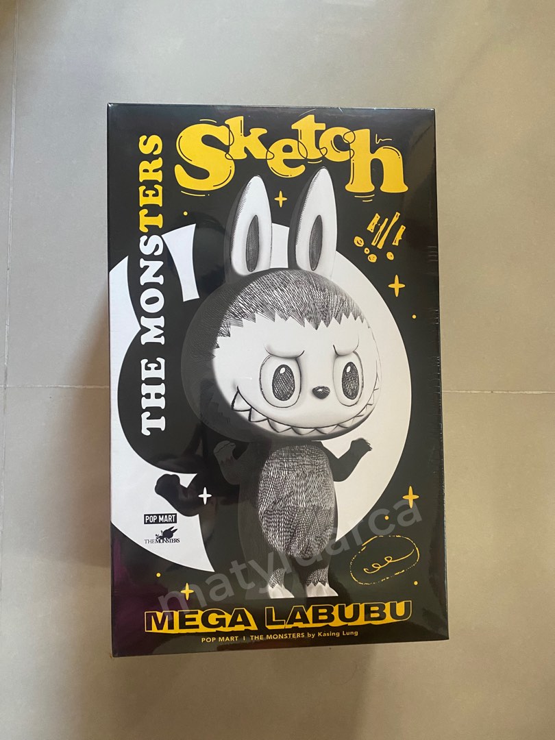 LABUBU SKETCH 400%, Hobbies & Toys, Toys & Games on Carousell