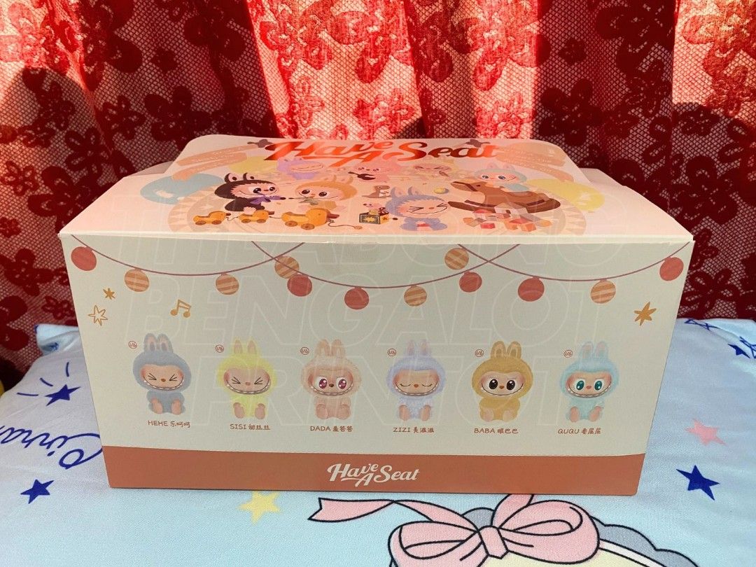 Labubu V2 Have a Seat, Hobbies & Toys, Toys & Games on Carousell