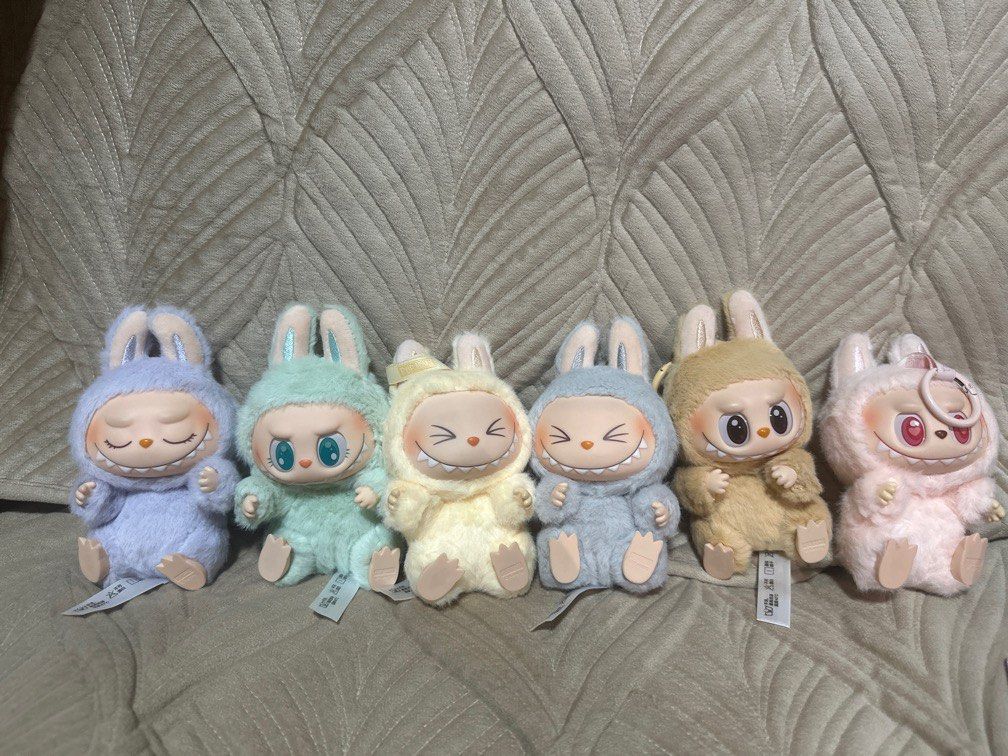 Labubu V2 (Have a Seat) - Hehe, Sisi, Baba and Dada, Hobbies & Toys, Toys & Games on Carousell